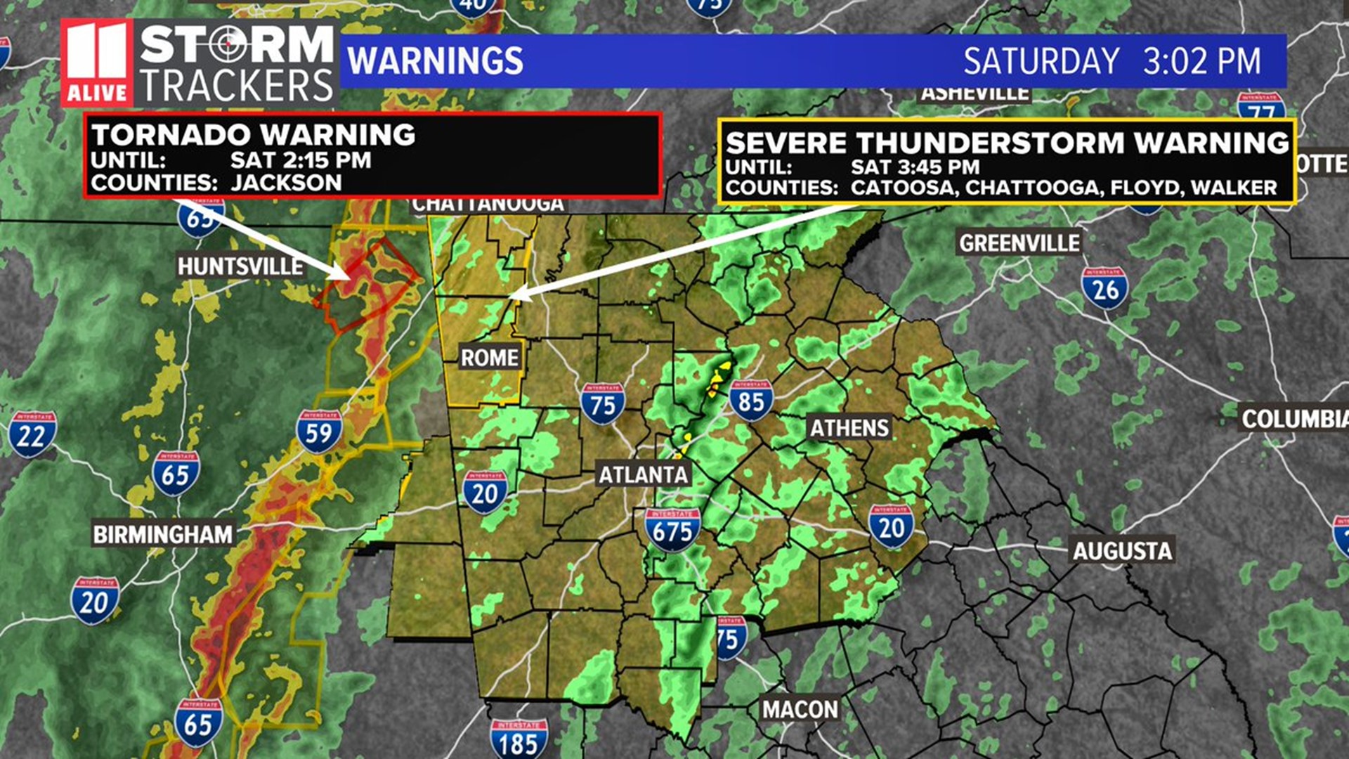 Georgia weather slammed by severe storms | 11alive.com