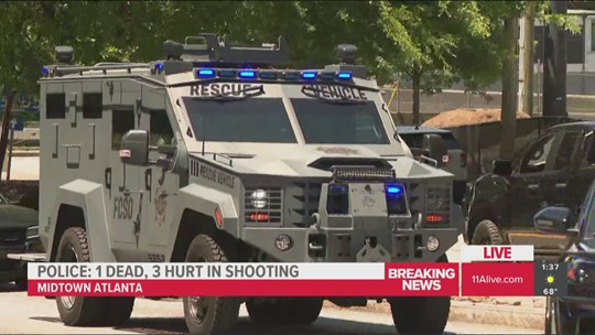 Atlanta shooting | Active shooter on West Peachtree in Midtown ...