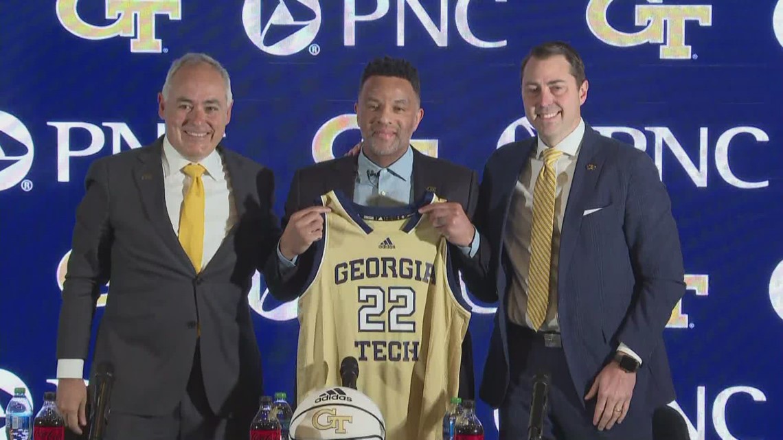 Re-watch: Damon Stoudamire introduced as new Georgia Tech coach ...