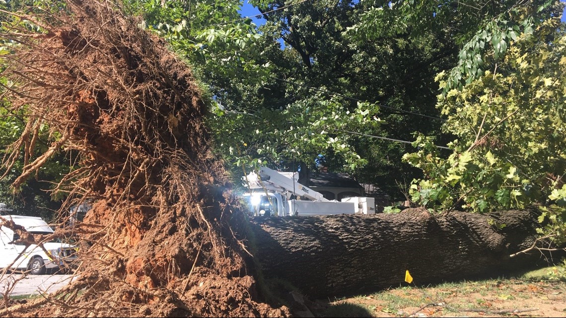 Scattered damage in metro Atlanta from Hurricane Michael | 11alive.com