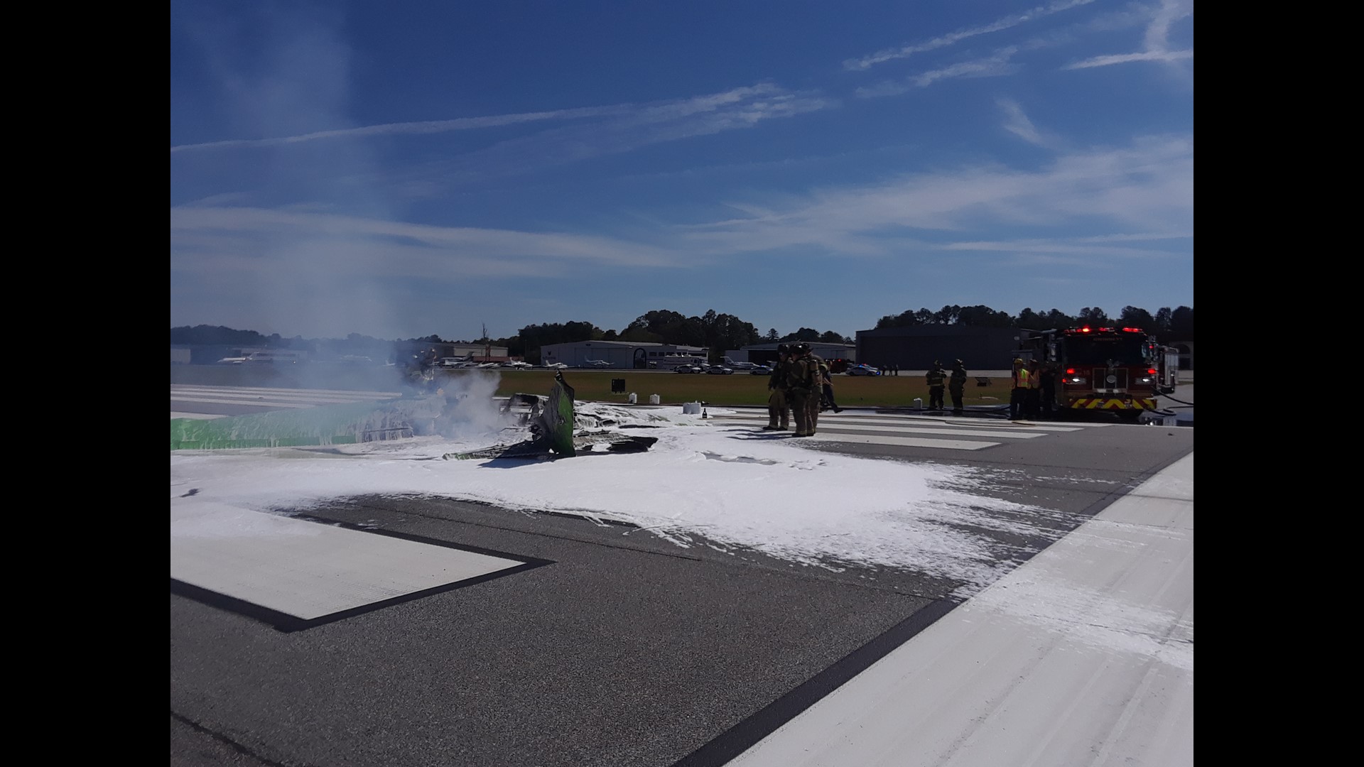 Student, flight instructor walk away from fiery plane crash at Briscoe ...