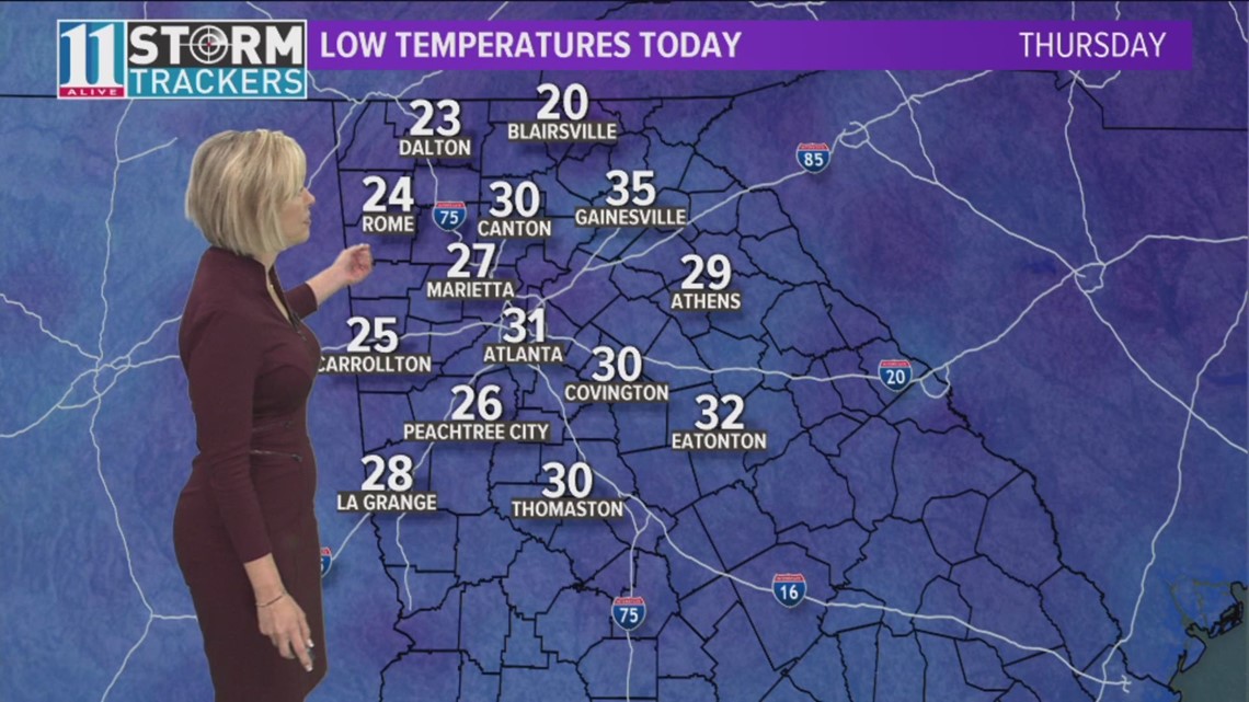 Thursday night weather forecast | 11alive.com