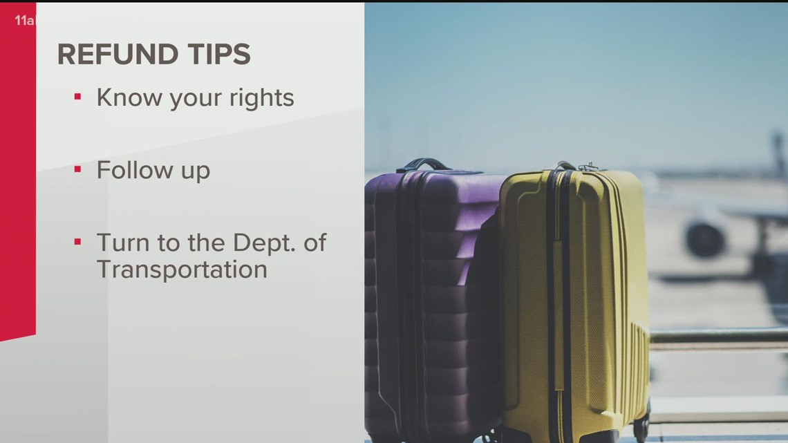 Tips on flight refunds | 11alive.com