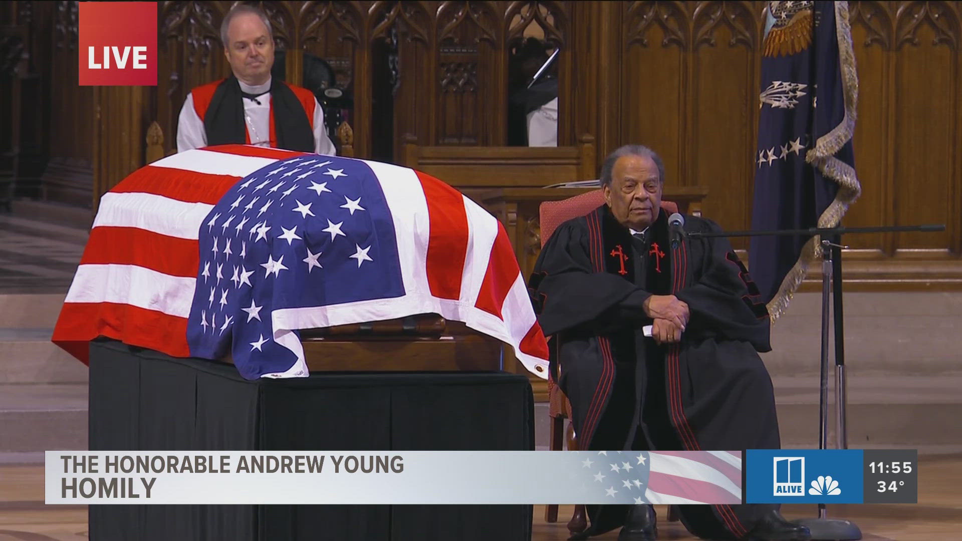 Former U.N. Ambassador Andrew Young honors Jimmy Carter with moving ...