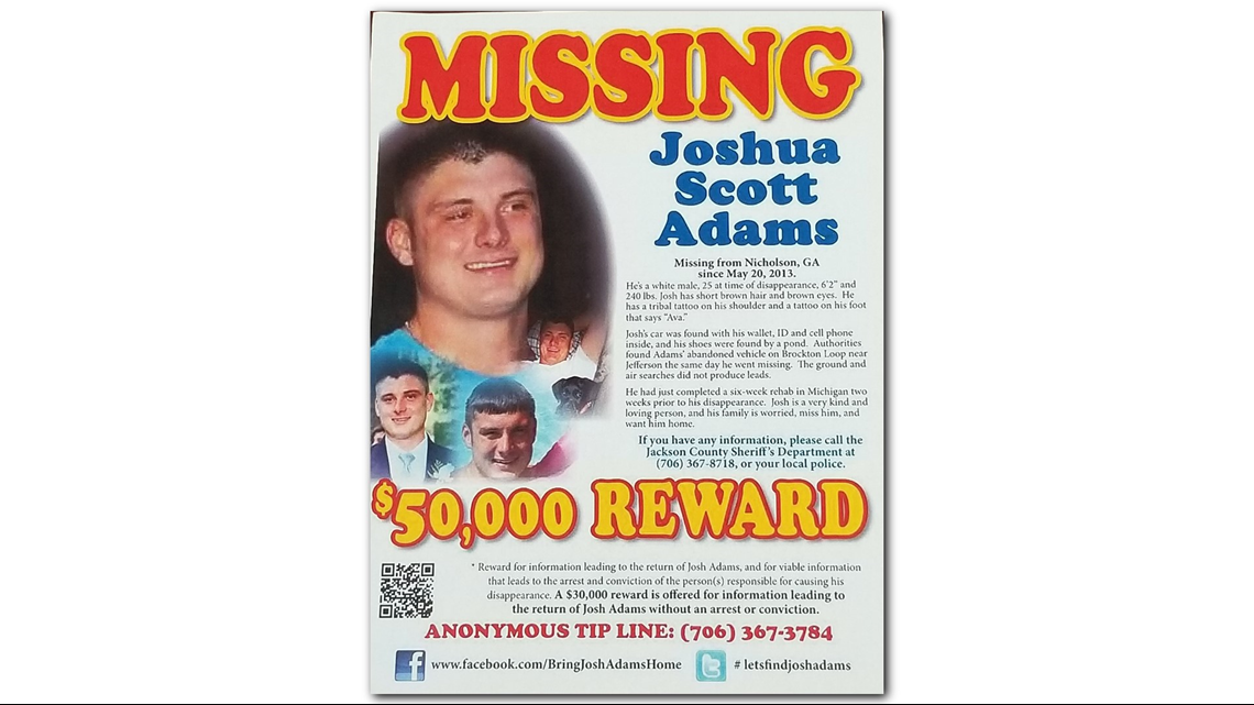Josh Adams missing | 11alive.com