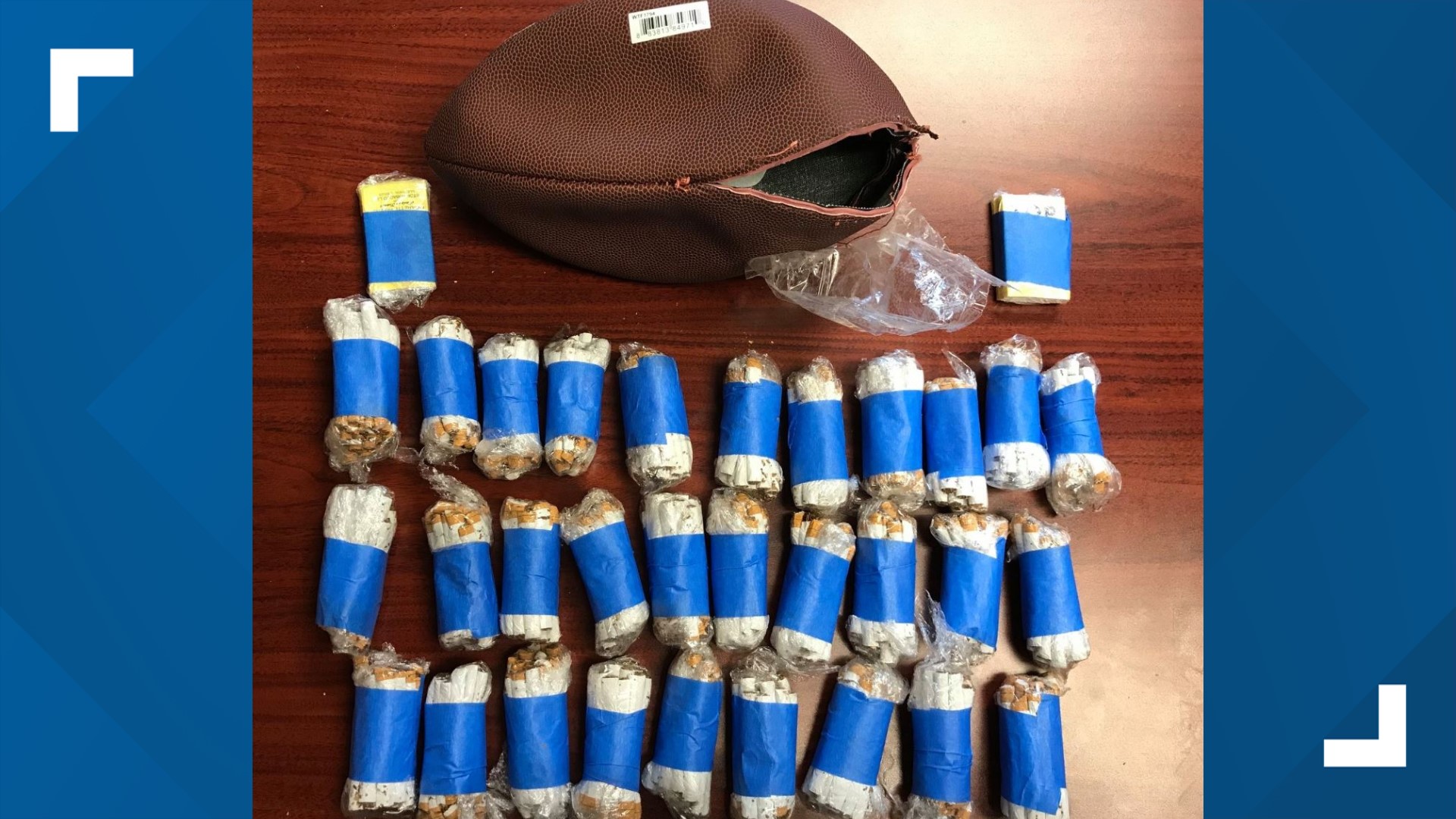 Lee Arrendale State Prison staff finds 600 cigarettes in football ...