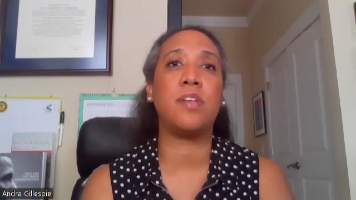 Emory University's Andra Gillespie talks Warnock, Walker 2022 election ...