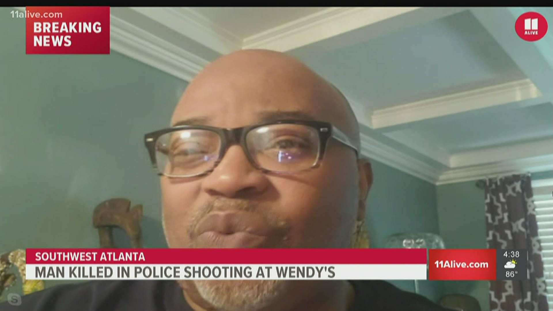 Derrick Bozeman talks about Atlanta Police shooting in his neighborhood ...
