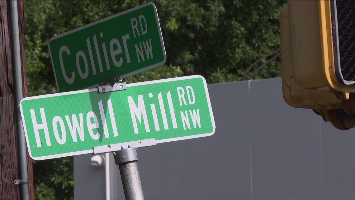 ATL DOT hard at work on Howell Mill and Boulevard improvements ...