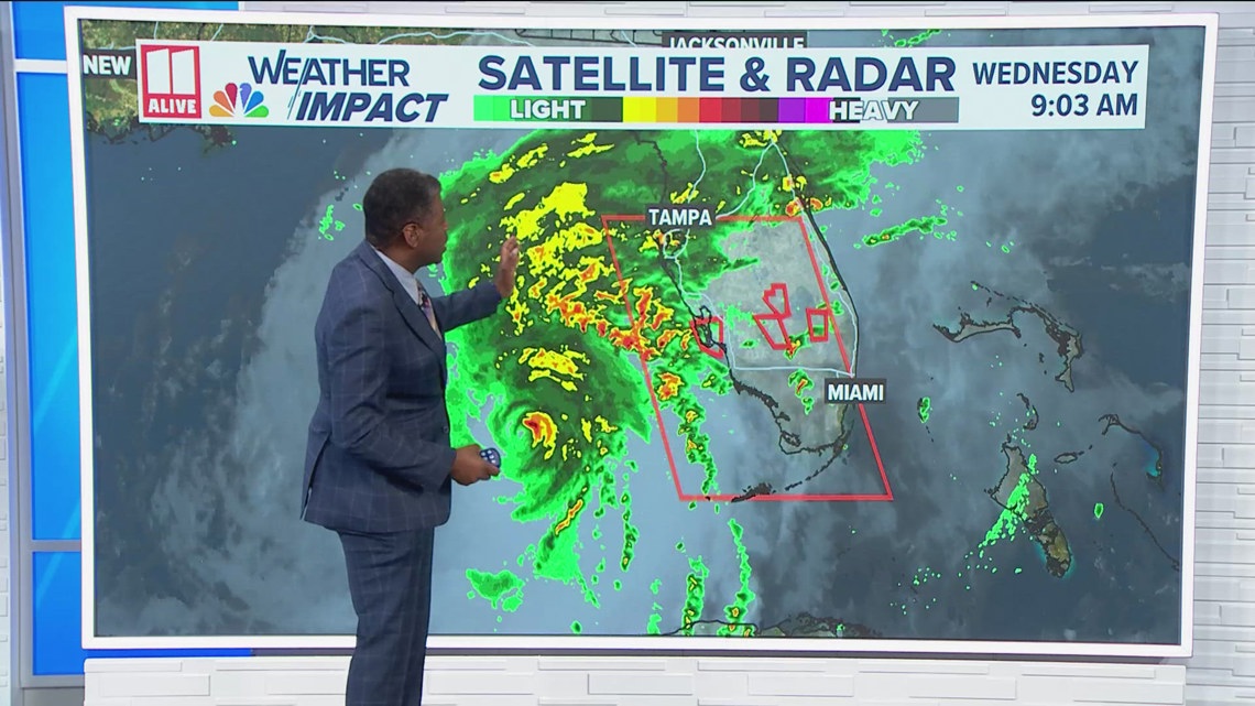Updates on Hurricane Milton, timeline map | 11alive.com