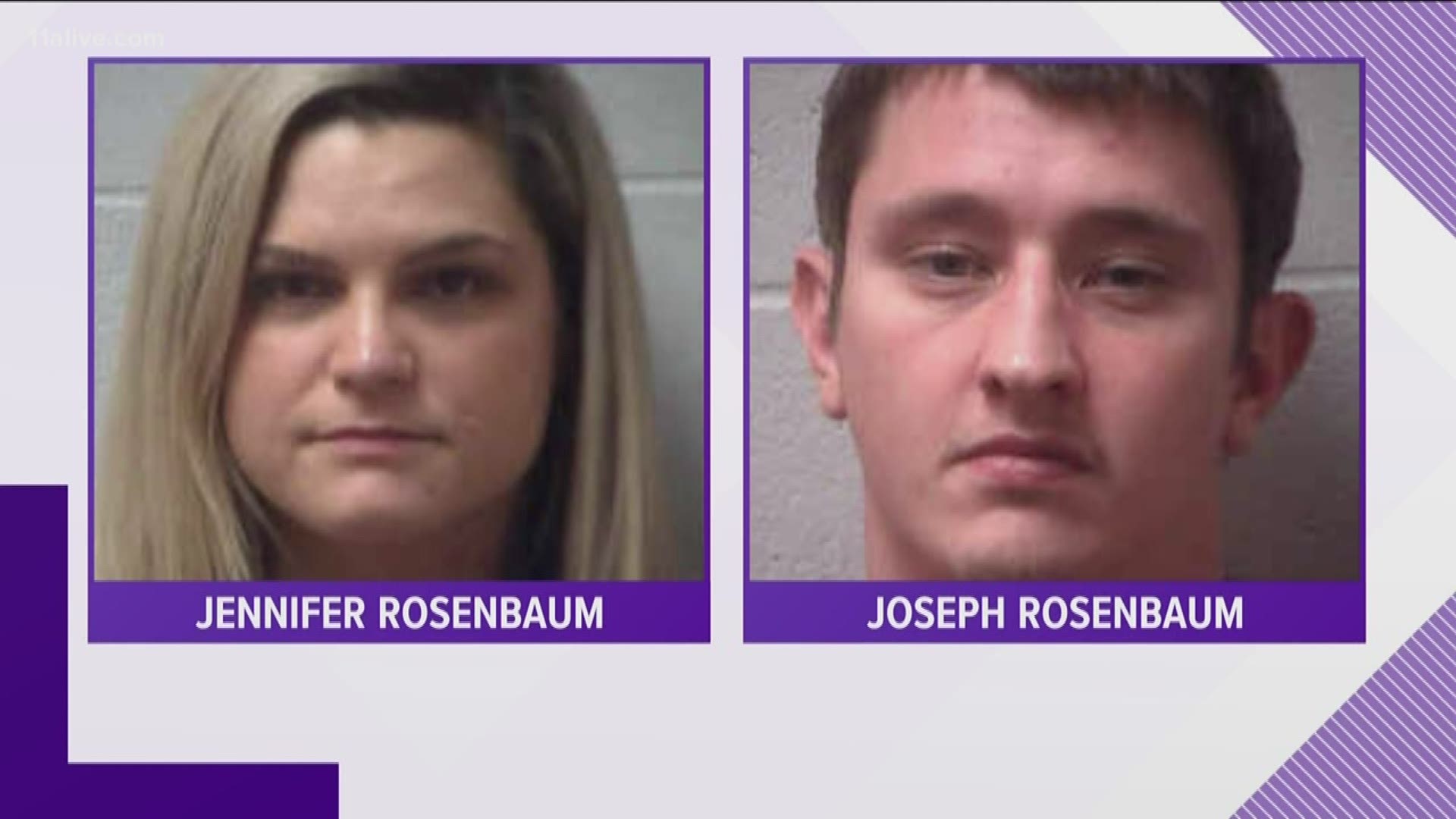 New mugshots released of Jennifer & Joseph Rosenbaum after guilty ...