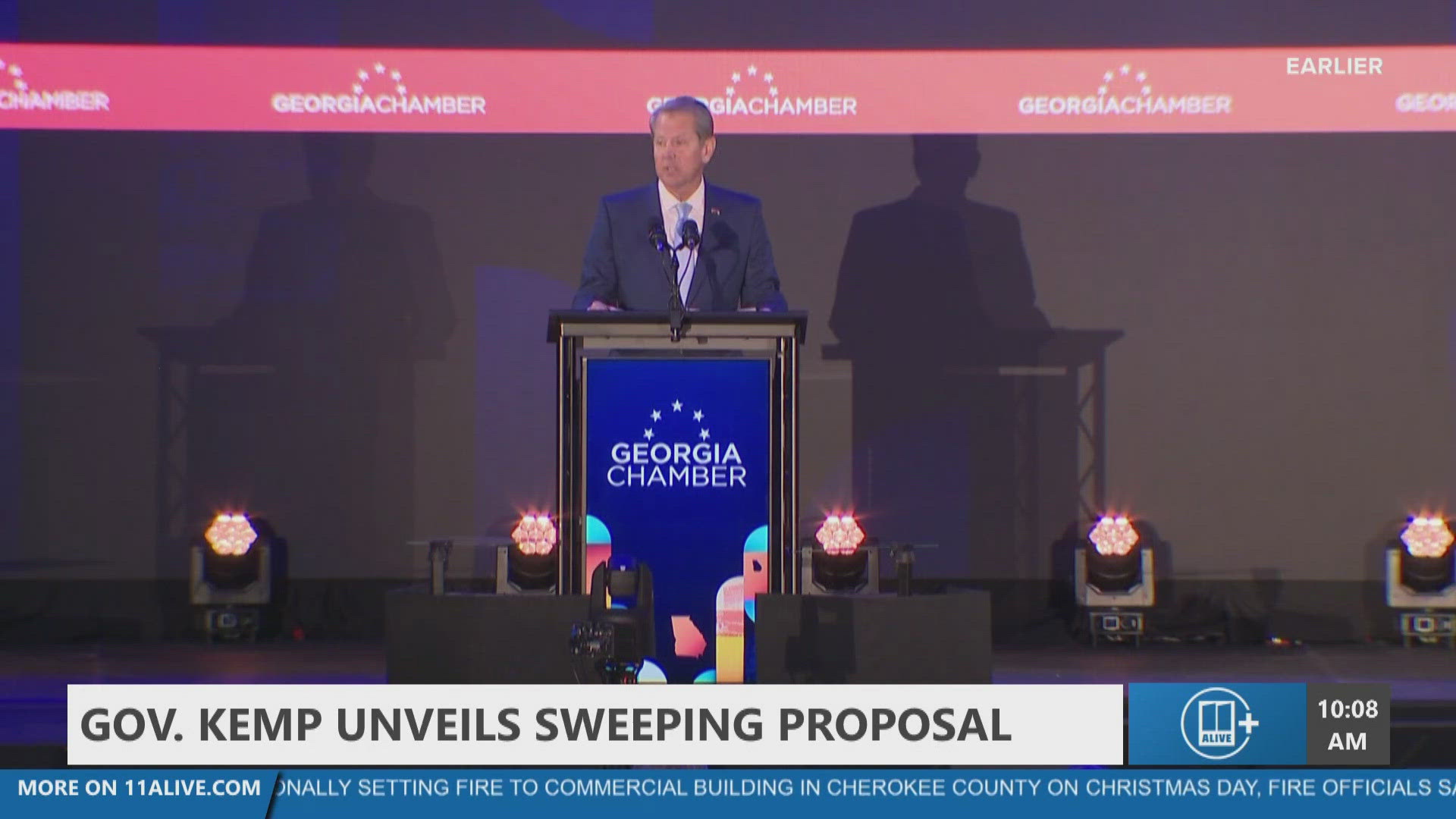 Gov. Kemp unveils major road, homelessness plans at Eggs & Issues ...