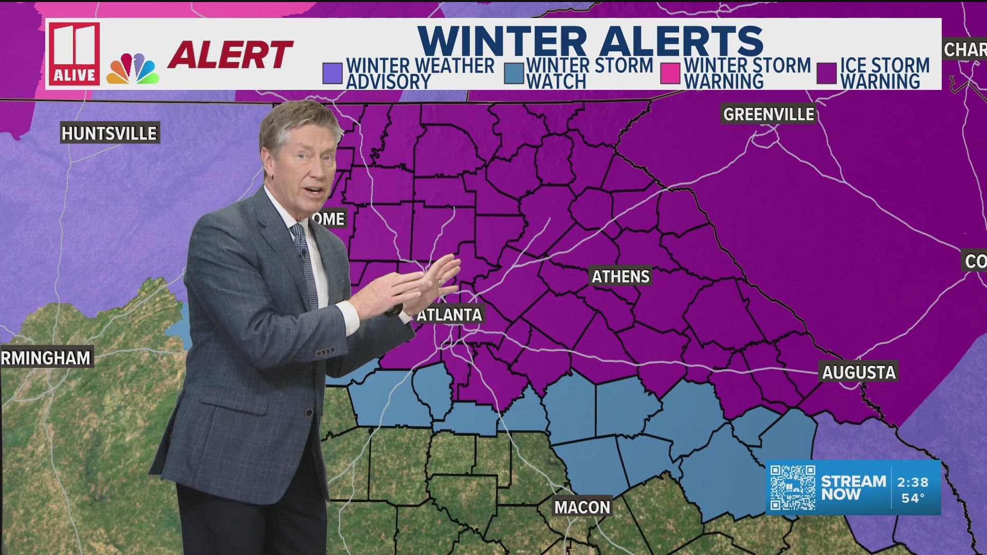 Winter storm update: Timing and ice forecast | 11alive.com