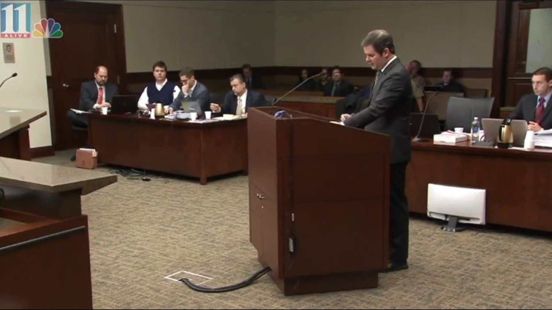 Ross Harris becomes emotional in motions hearing | 11alive.com