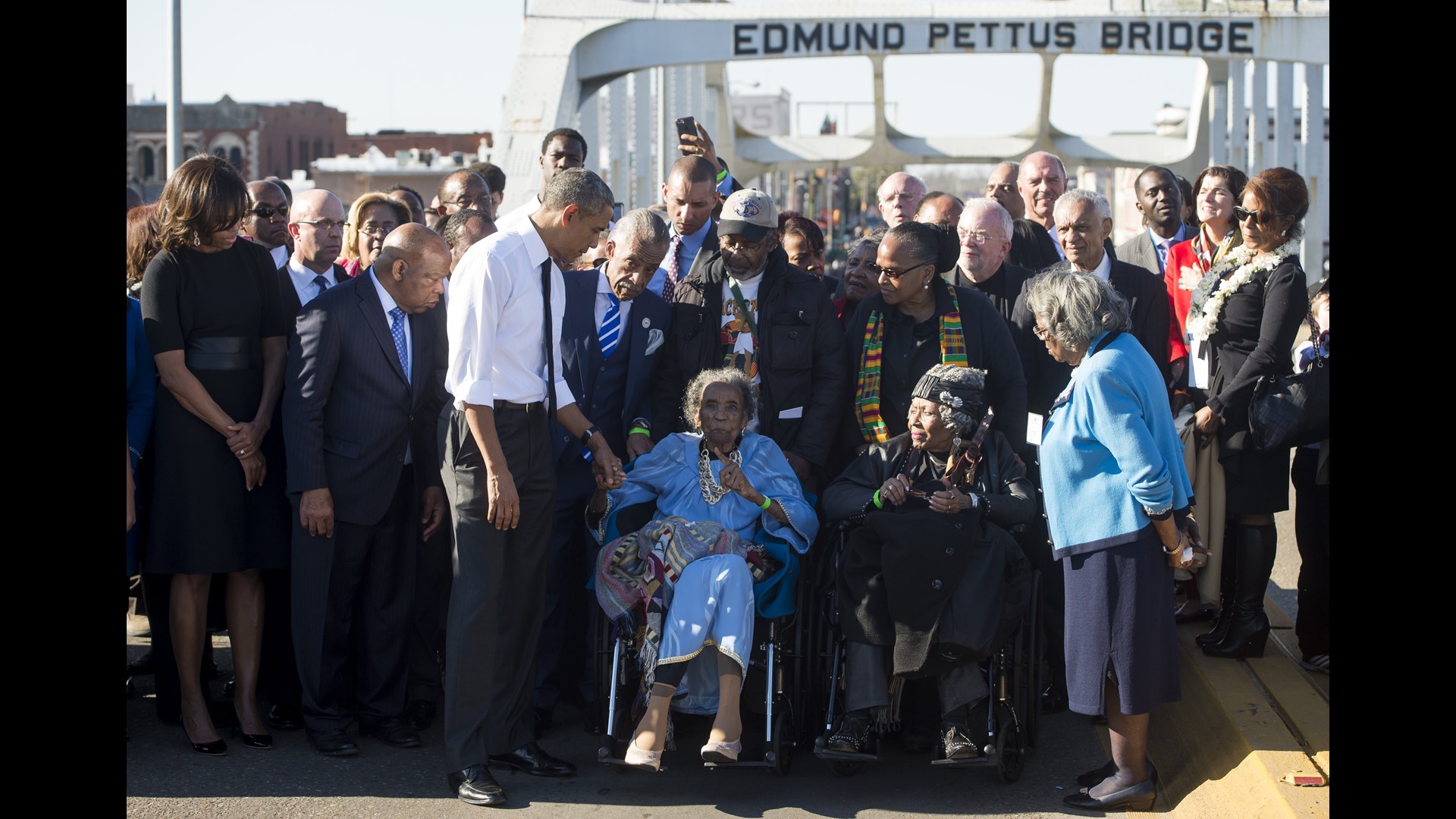 John Lewis to cross Edmund Pettus Bridge in Selma one last time ...