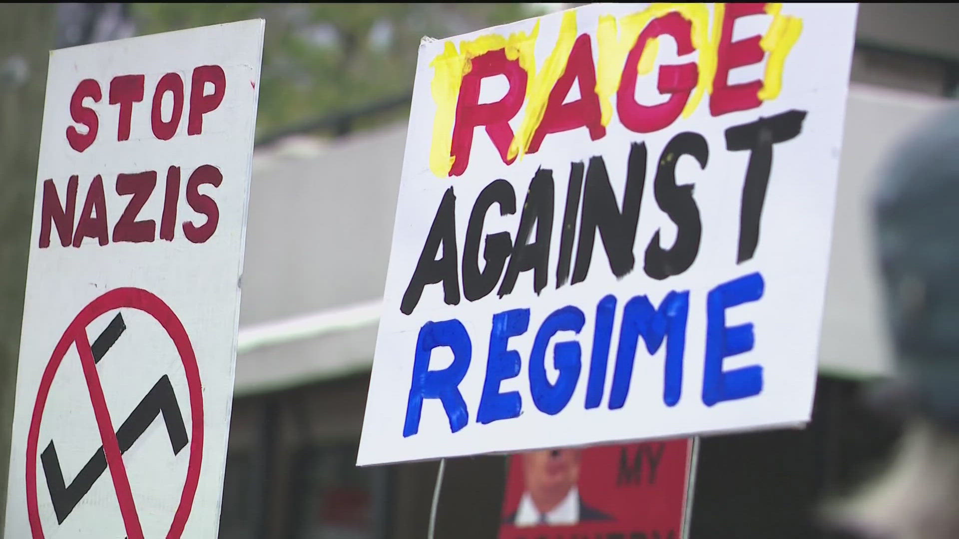 'Rage Against the Regime' protest held in Atlanta | 11alive.com