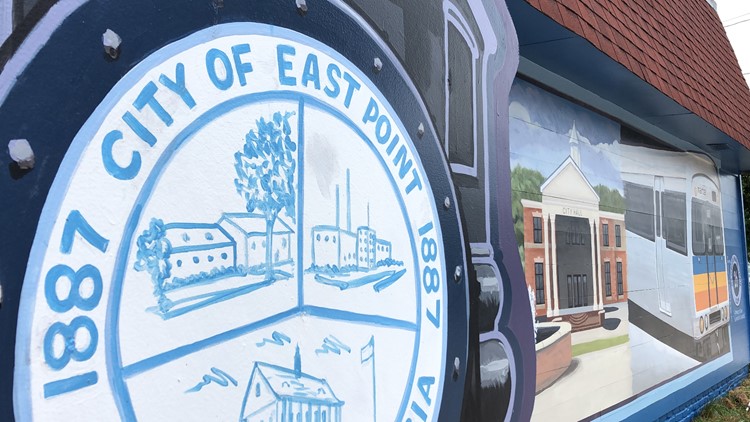 Downtown-East-Point-makes-its-mark-with-completed-mural | 11alive.com