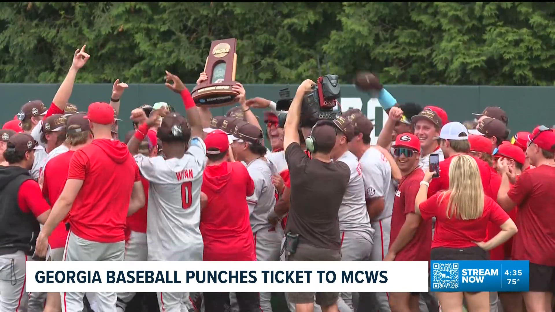 Georgia baseball back in College World Series | 11alive.com