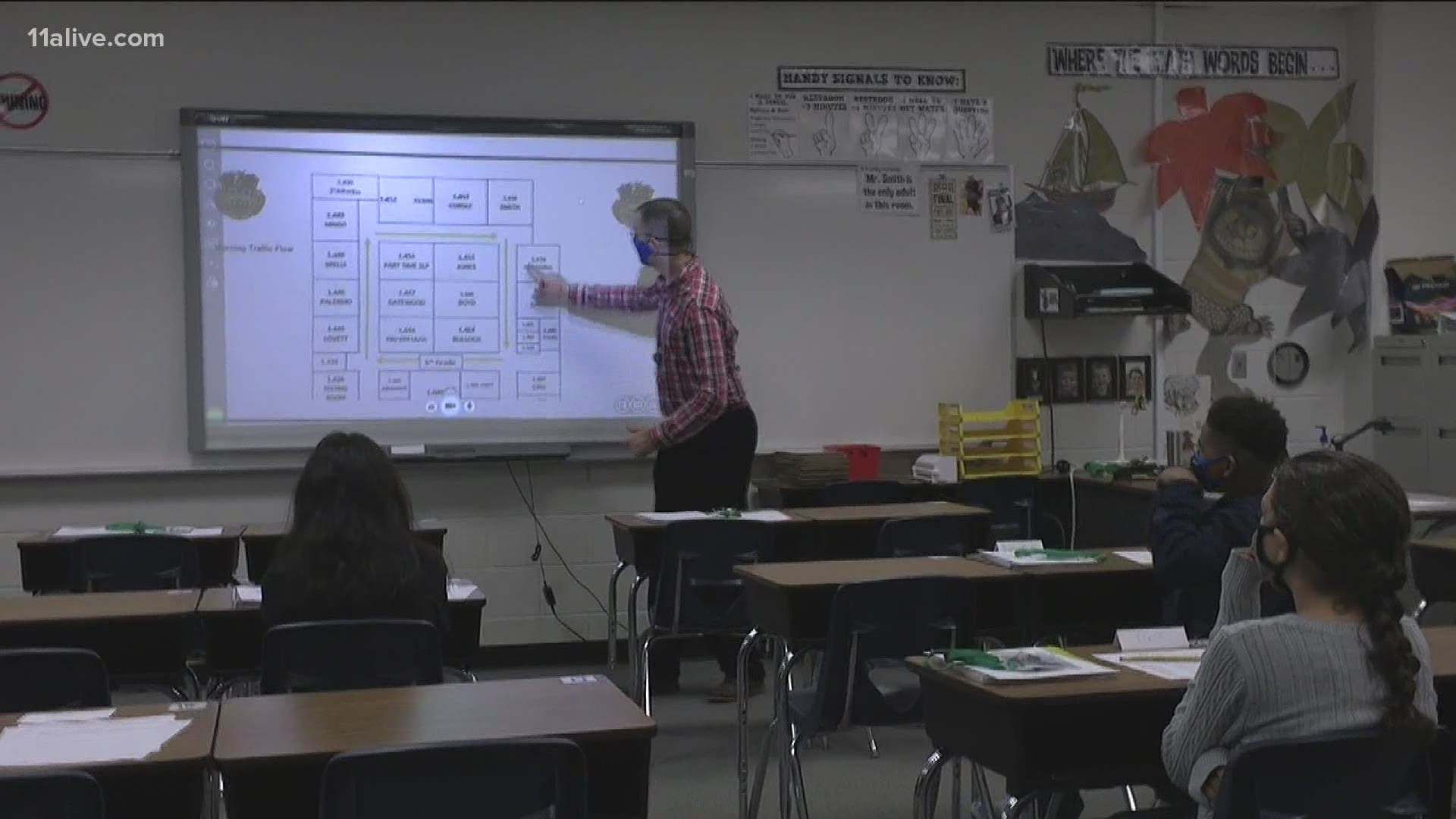 Final wave of students return to Gwinnett County Schools | 11alive.com