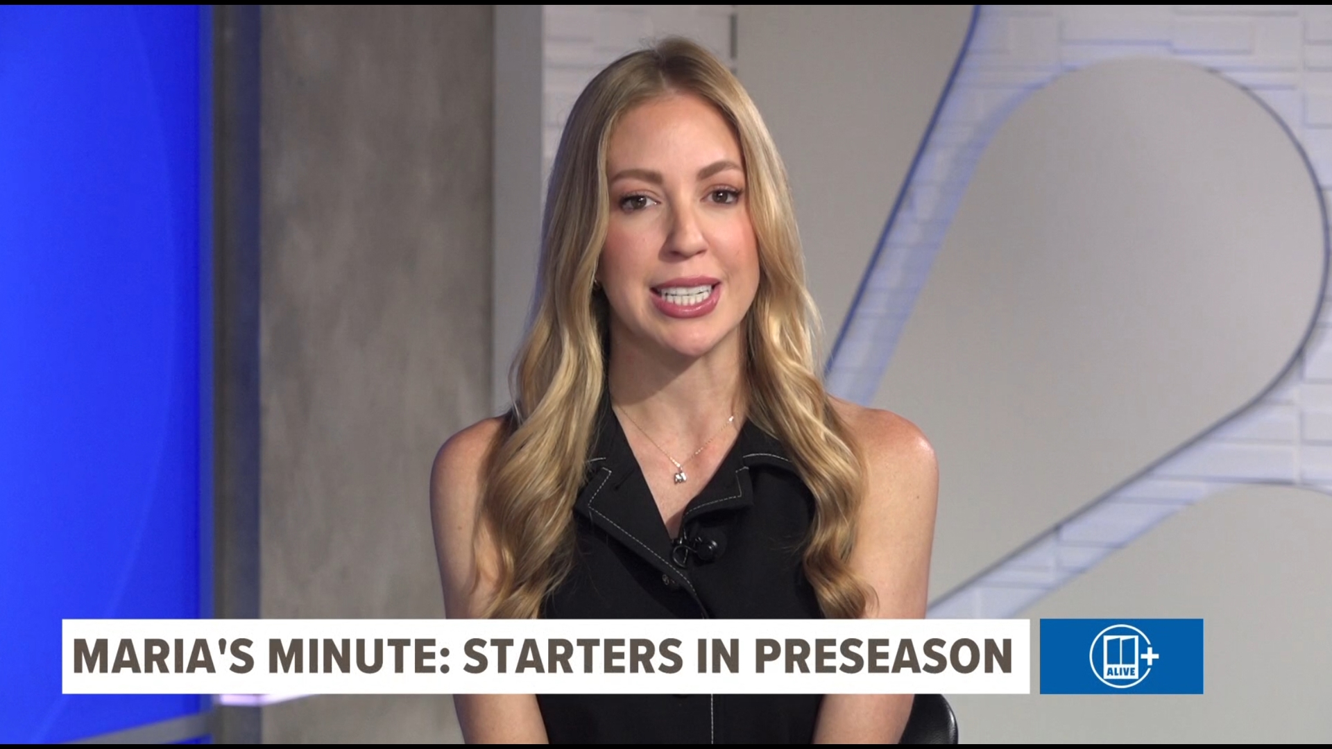 Maria's Minute: Starters in preseason | 11alive.com