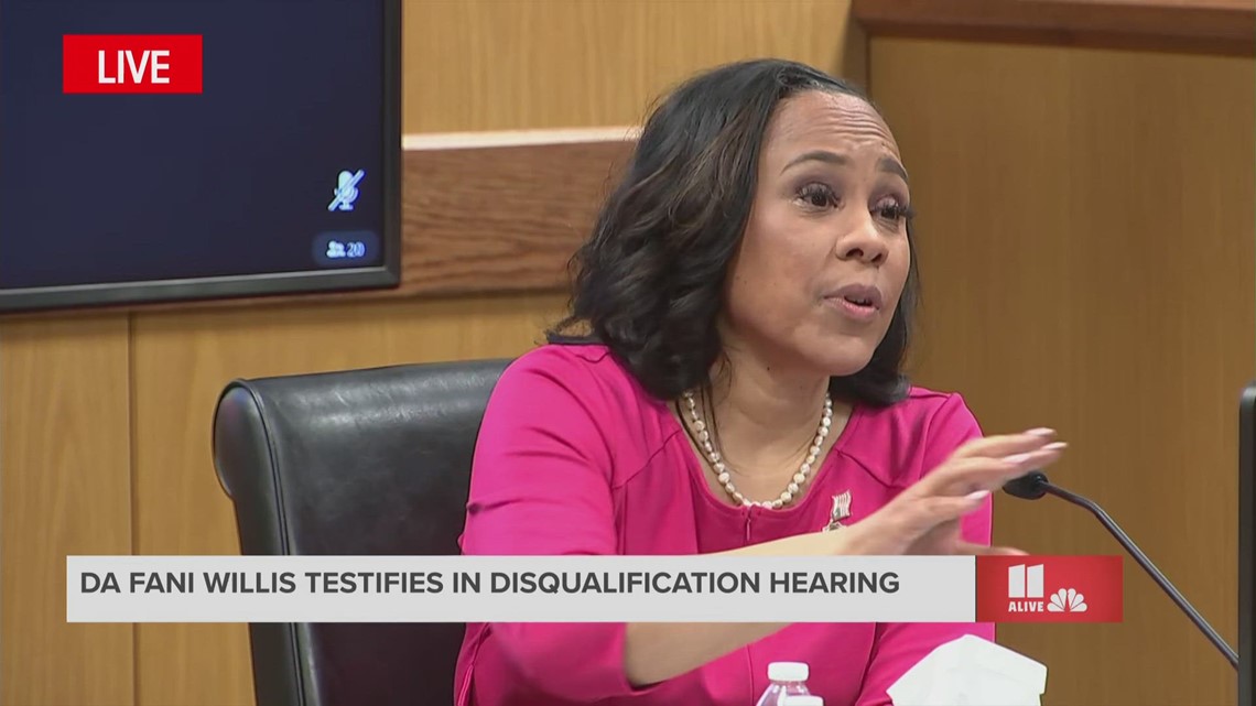 Fani Willis: 'I'm not on trial, no matter how hard you try to put me on ...