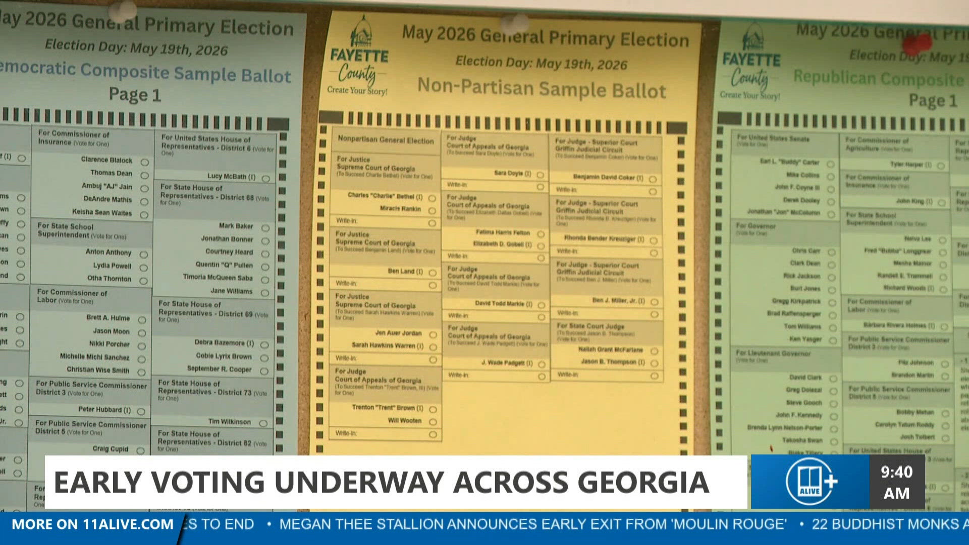 First day of early voting for primaries in Georgia broke record with ...