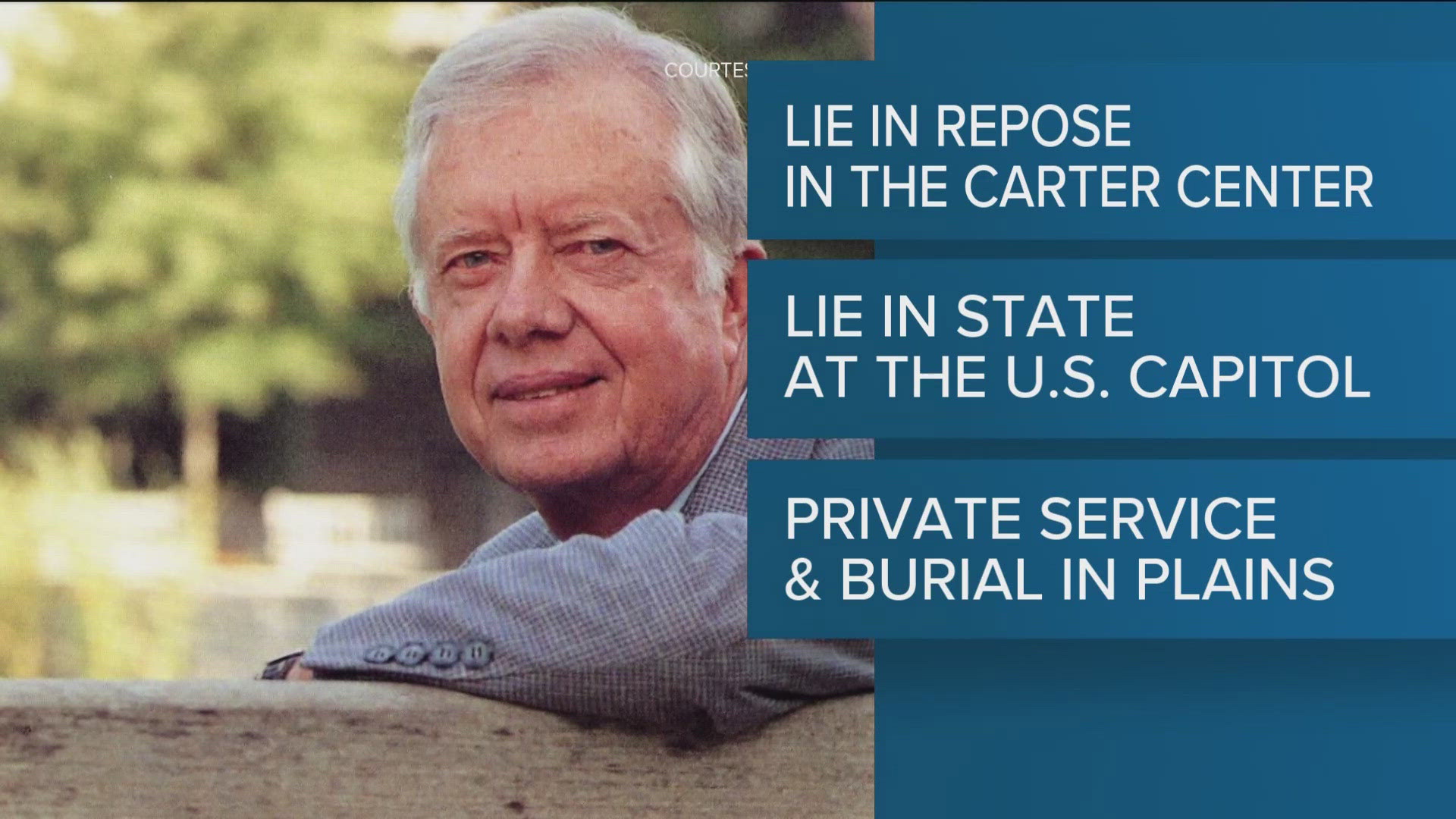 What we know so far about plans for Jimmy Carter memorials and ...