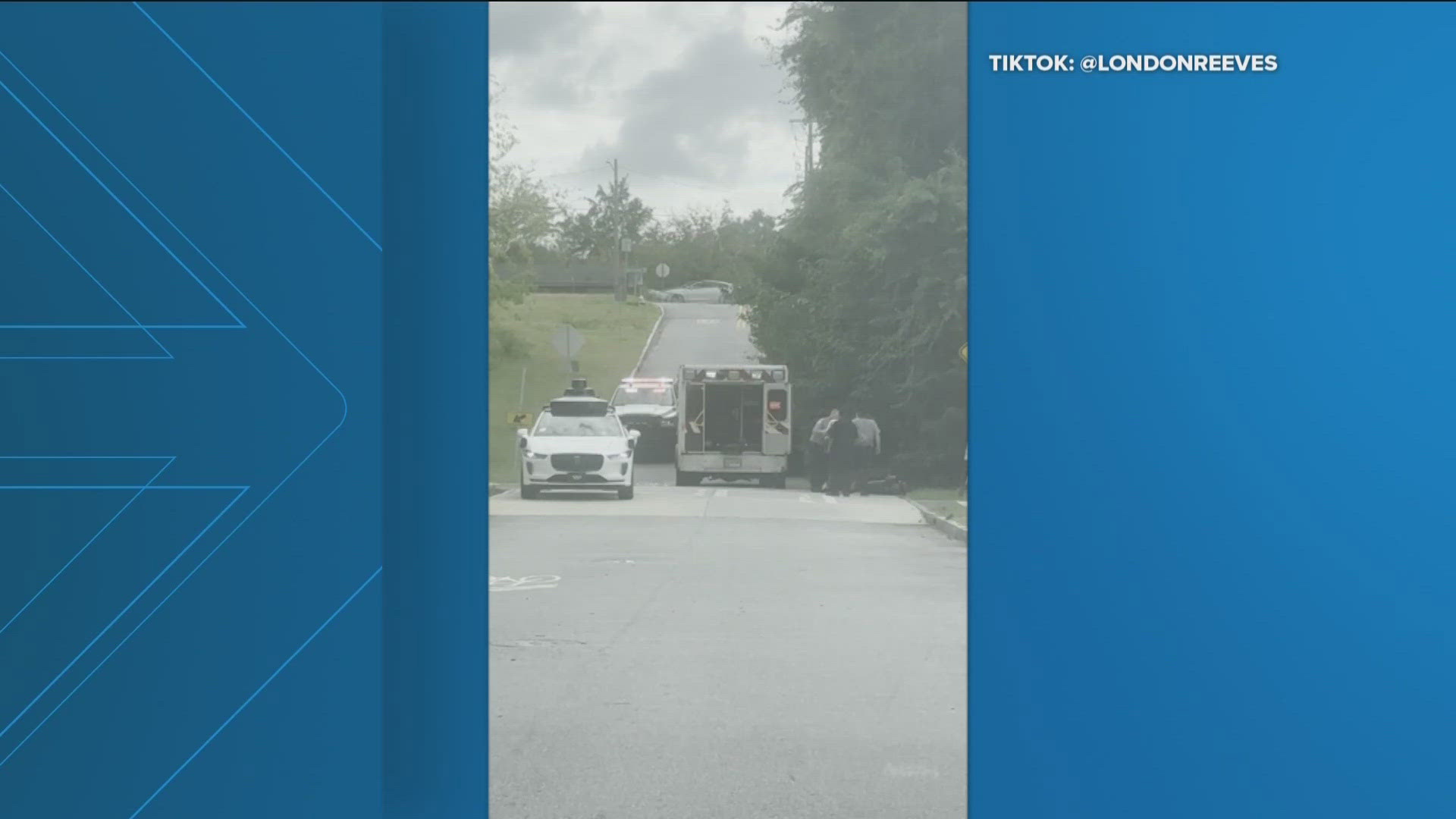 Video shows aftermath of crash involving Waymo, cyclist | 11alive.com