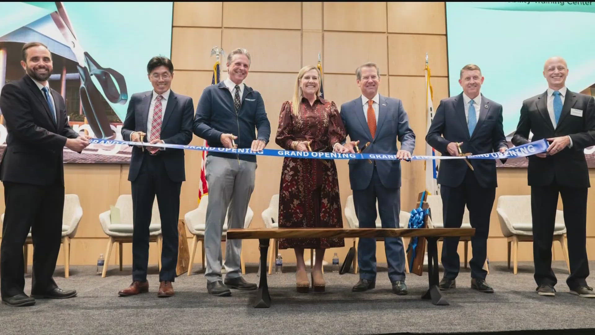 Kemp, Hyundai officials celebrate opening of mobility training center ...
