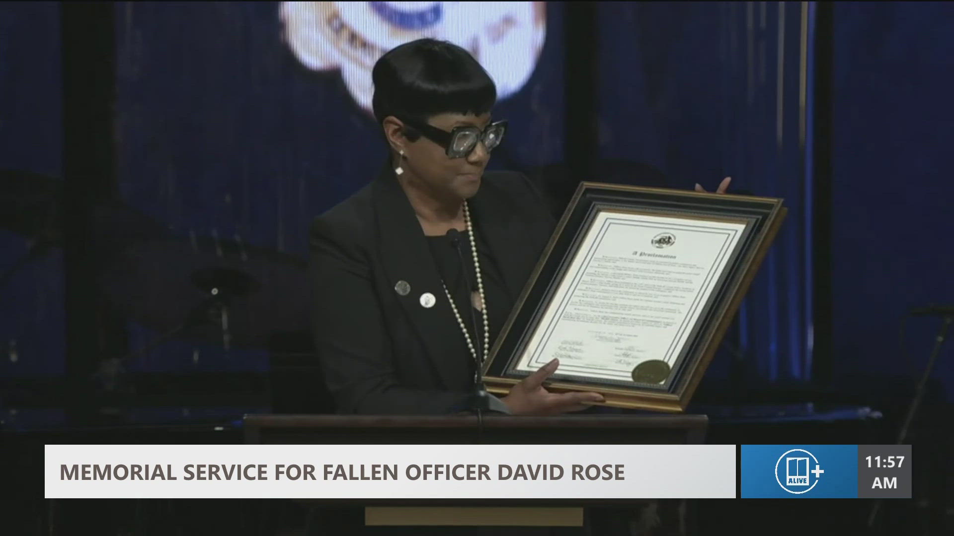 Officer David Rose Day August 22 proclamation at memorial service ...