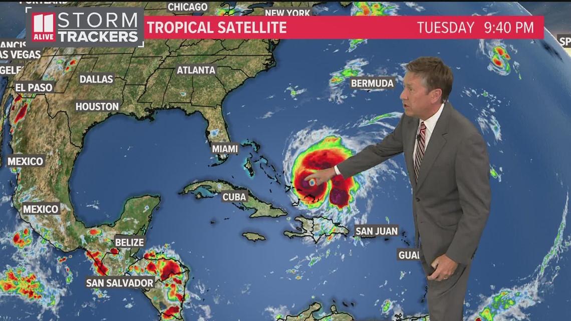 Hurricane Fiona's path | Latest update | 11alive.com