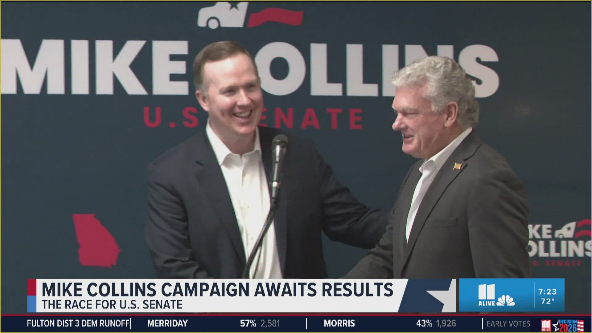 Georgia primary runoff election: Mike Collins honored to get ...