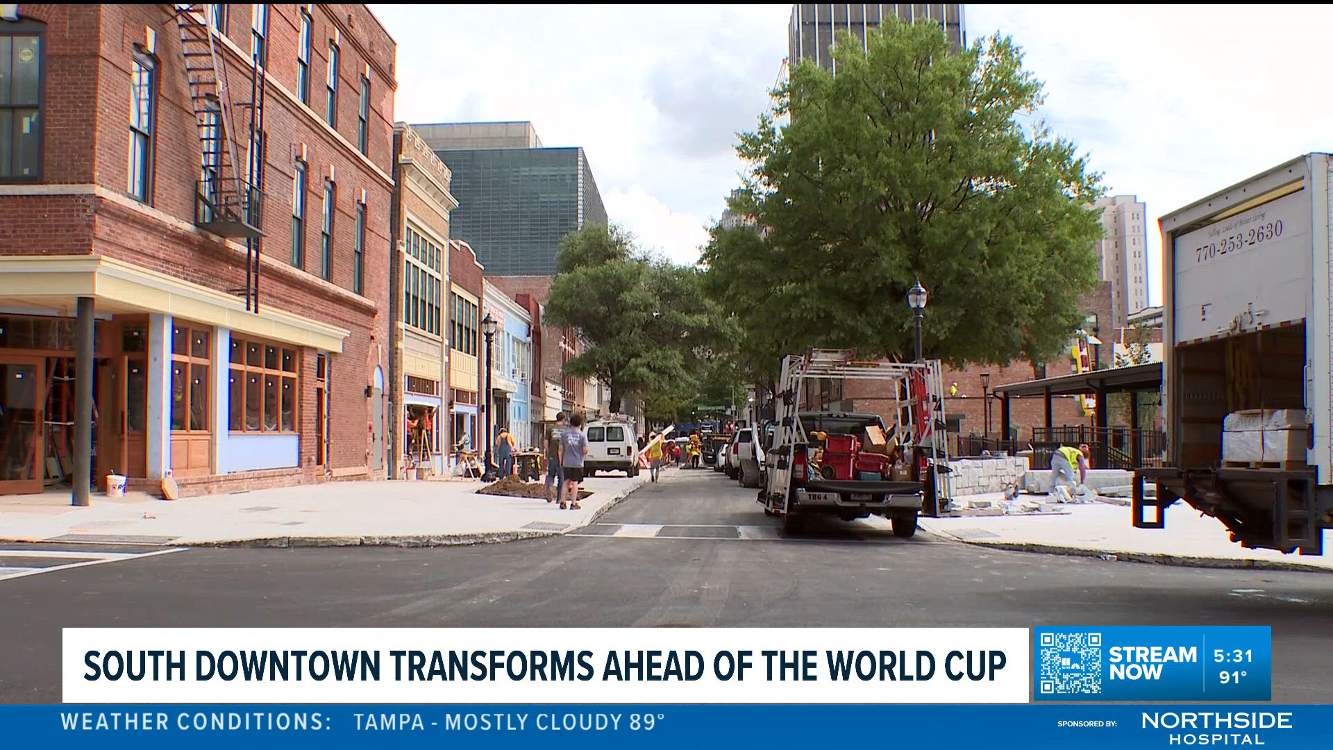 South Downtown Atlanta transforms for World Cup | 11alive.com