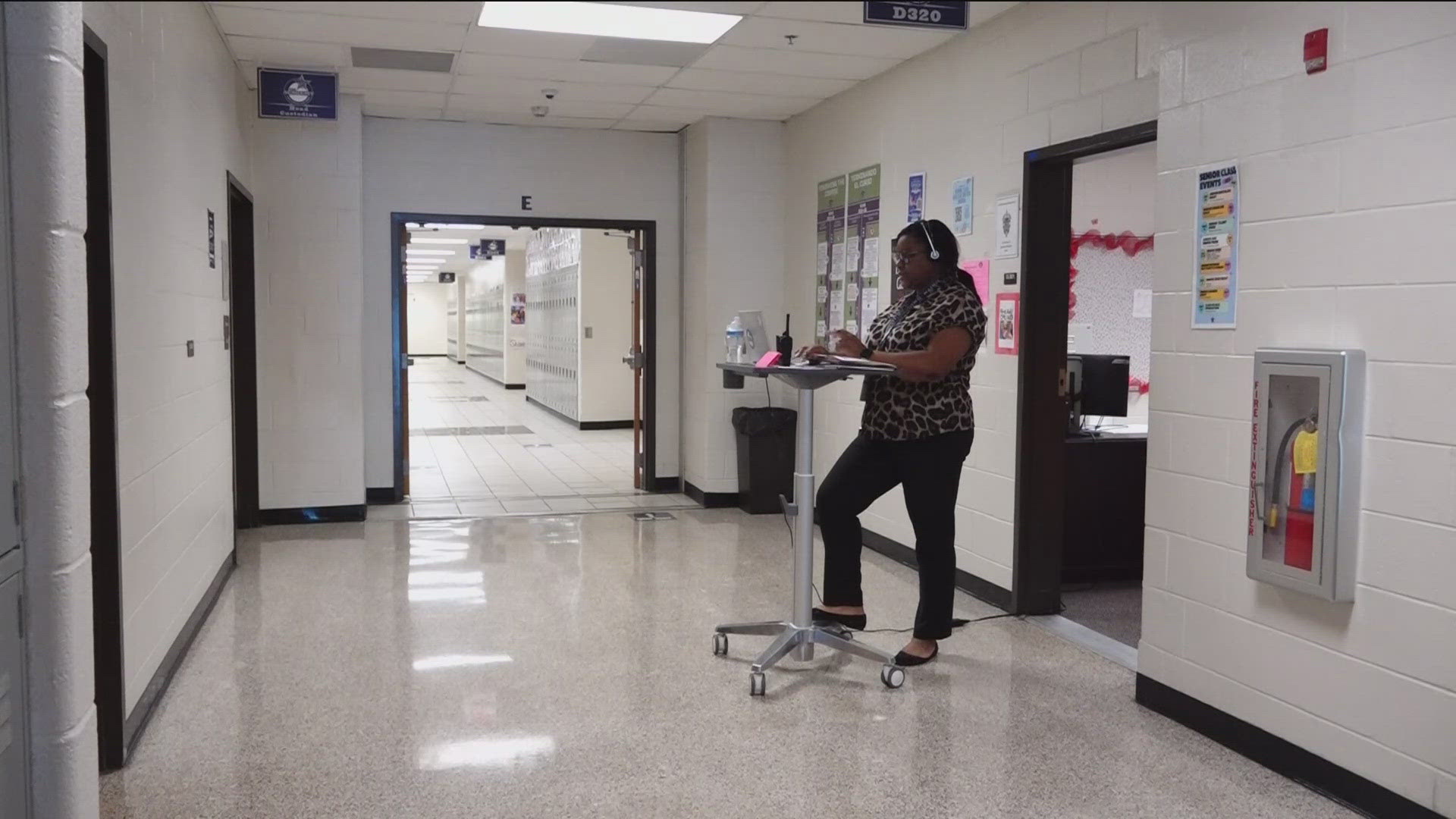 South Gwinnett High School hall monitor program | 11alive.com