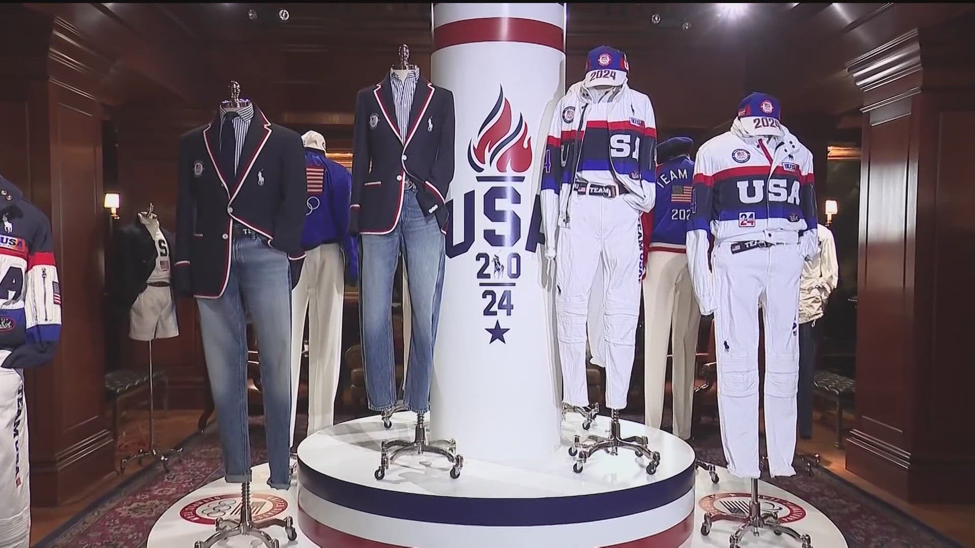 Ralph Lauren reveal sneak peak of Team USA's Olympics uniforms ...