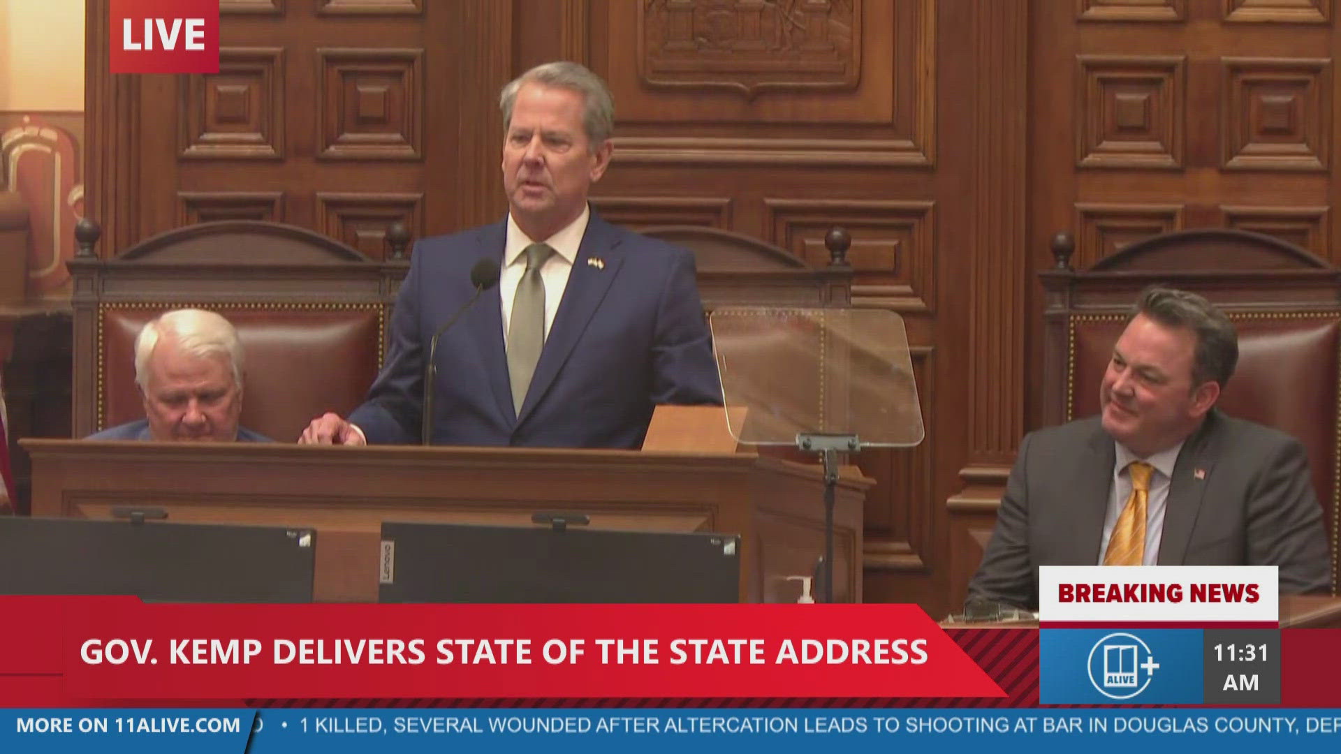 Gov. Brian Kemp gives final State of the State address | Re-watch ...