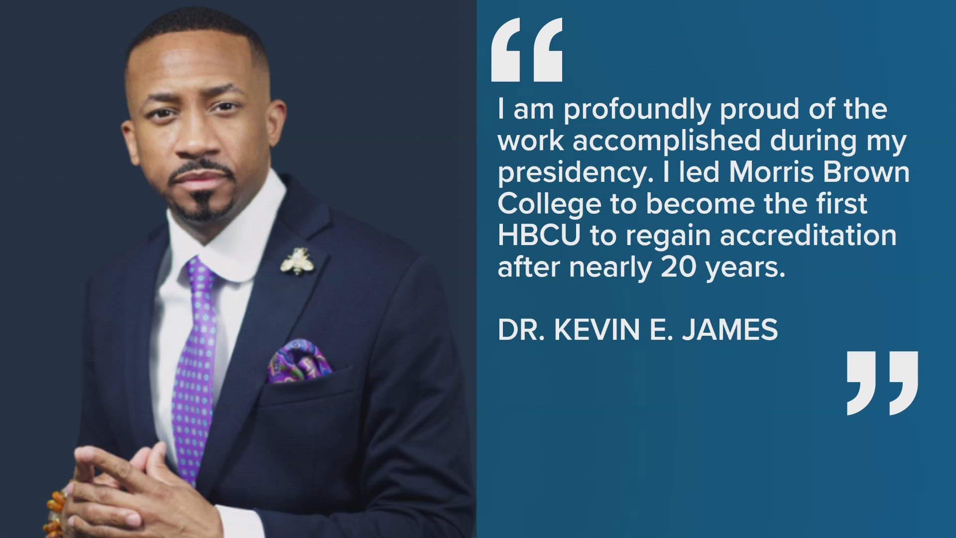 Morris Brown College president says he was let go with no explanation ...