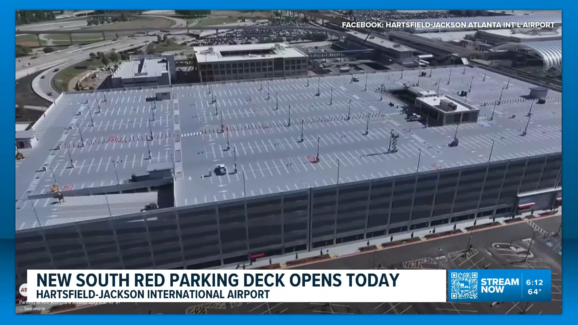 New parking deck opens at Hartsfield-Jackson Atlanta International ...