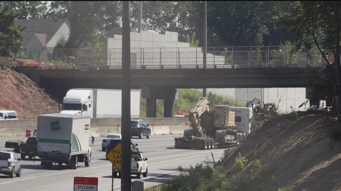 Mount Vernon Hwy bridge was hit by truck over legal height weight ...