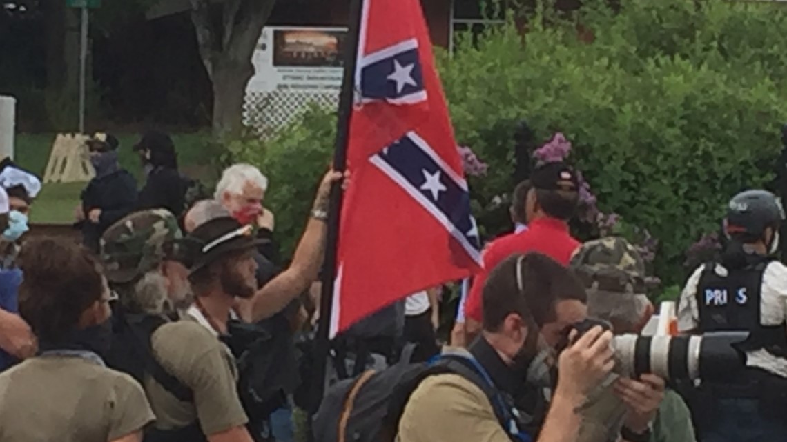 Stone Mountain white nationalist protests counterprotests today ...