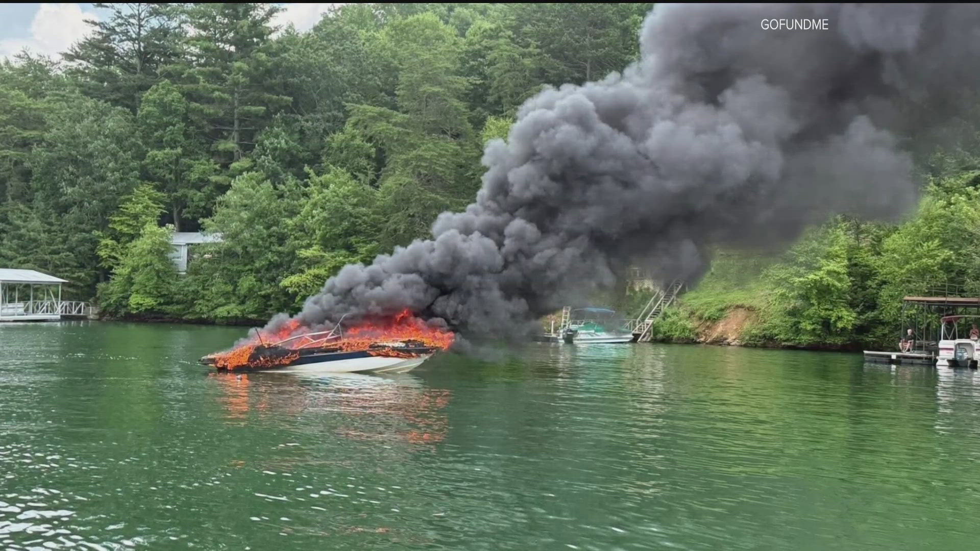 Family recovering after boat explosion on Lake Nottely | 11alive.com