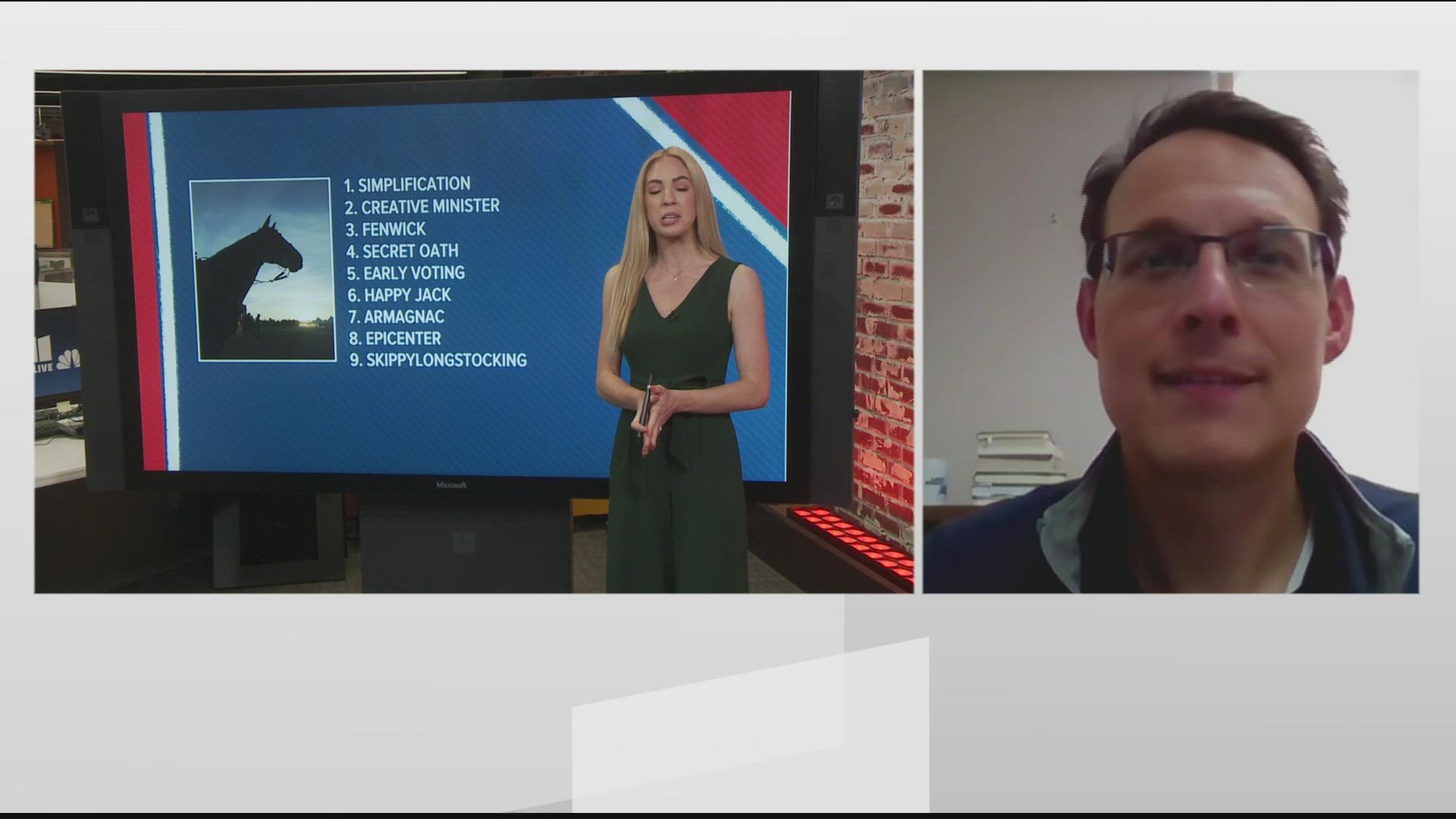 NBC's Steve Kornacki joins 11Alive to break down the Preakness Stakes ...