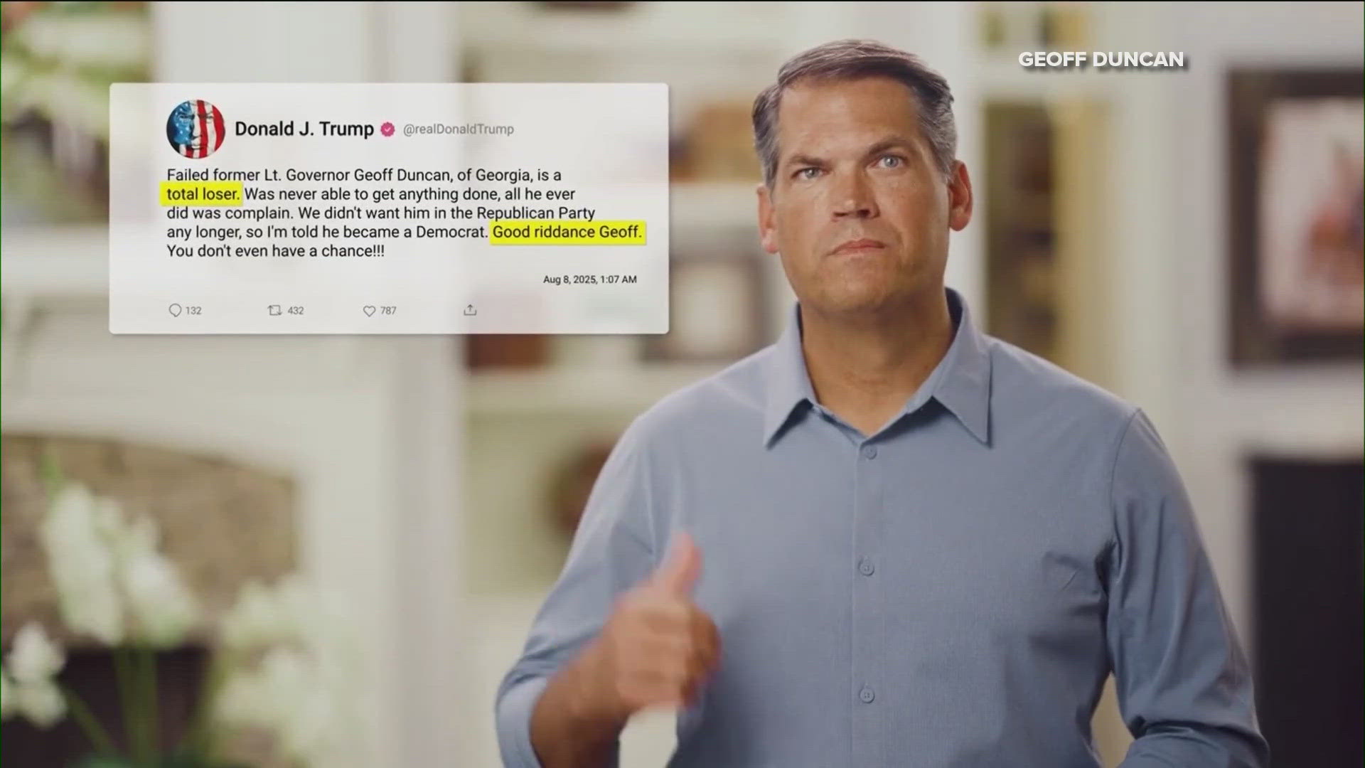 11Alive News: The Take | Geoff Duncan runs for governor as Democrat (9 ...