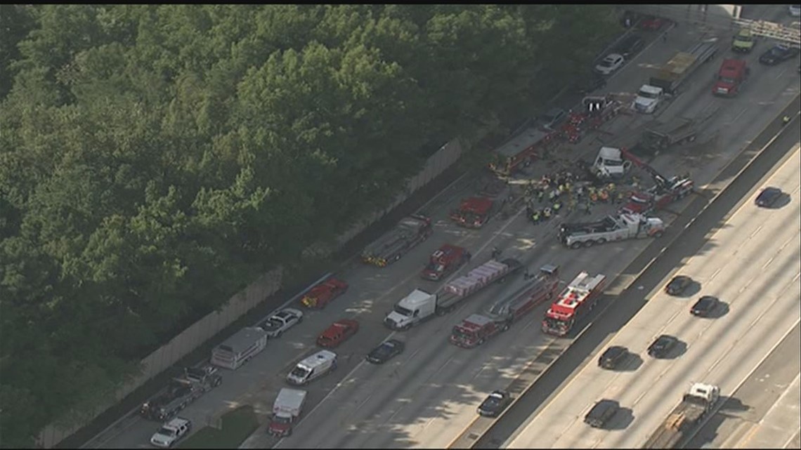 I-285 crash near Stone Mountain Freeway | 11alive.com