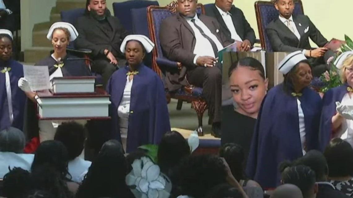 Adriana Smith's legacy honored by nurses at funeral | 11alive.com