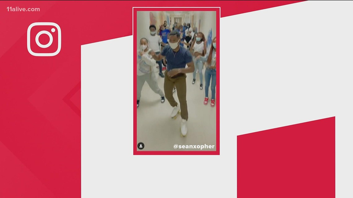 Sean-Christopher Freeman Atlanta teacher in viral dance video | 11alive.com