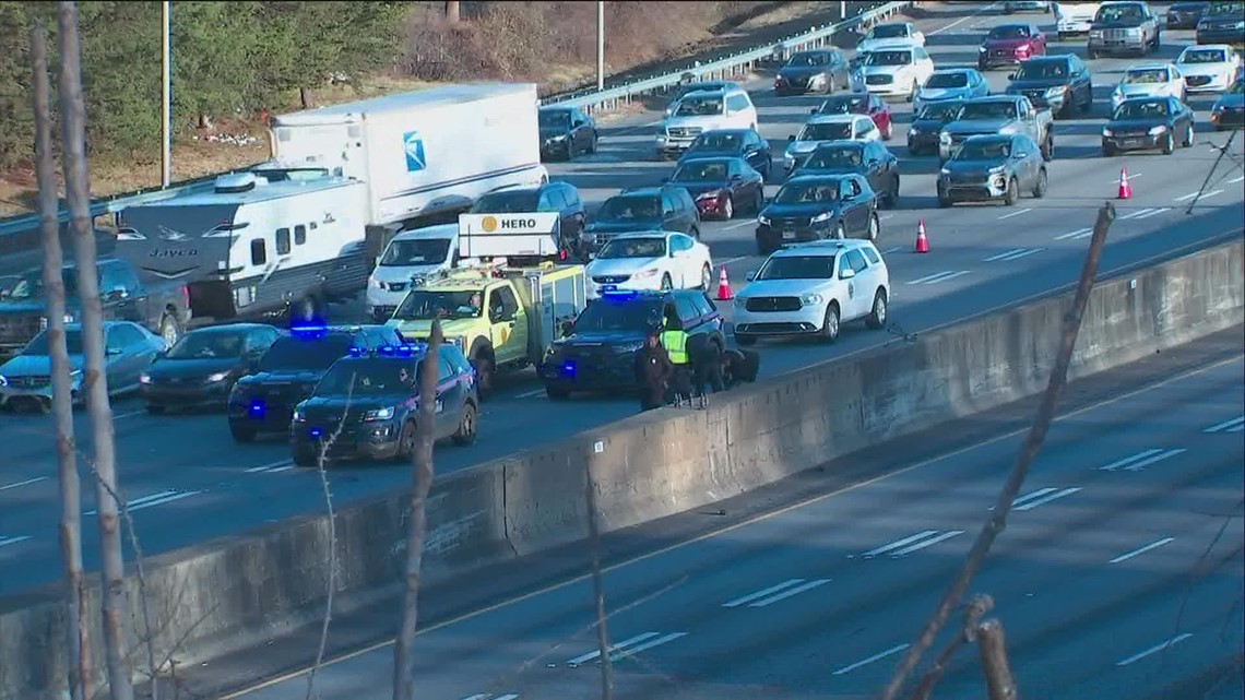 Pedestrian killed on Interstate 75/85 South near University Ave ...
