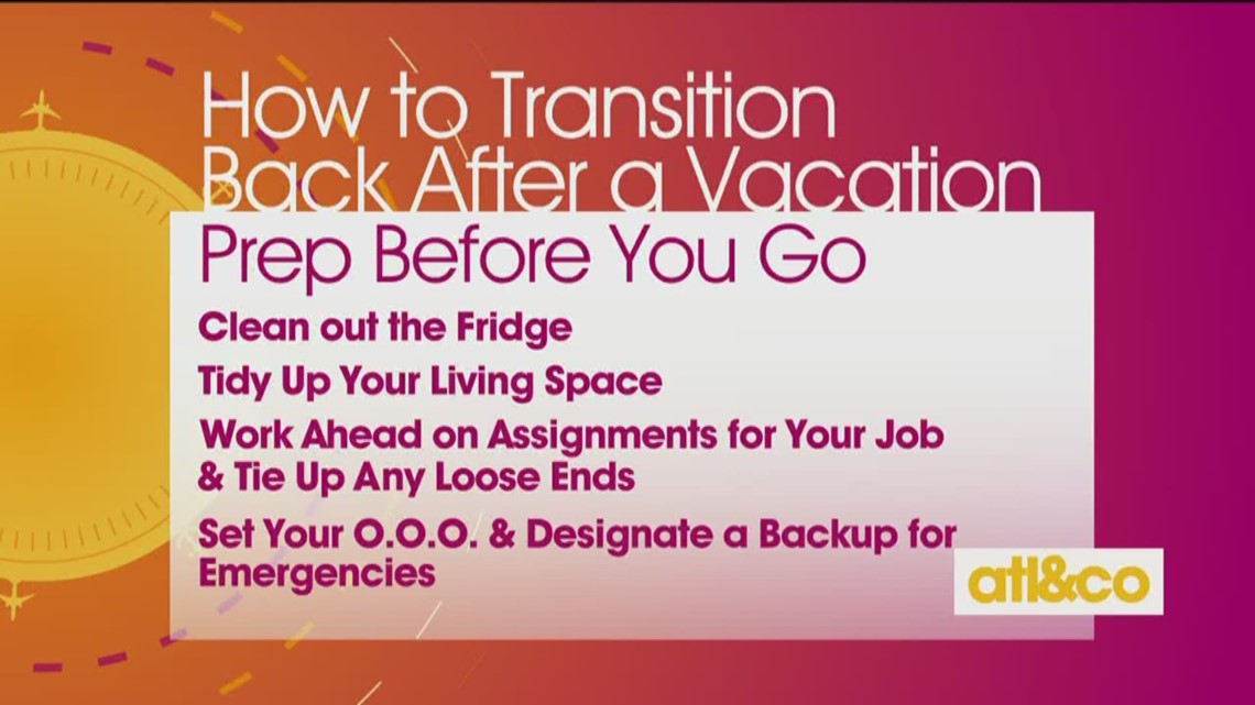 Travel Tip Thursday: Vacay Recovery | 11alive.com