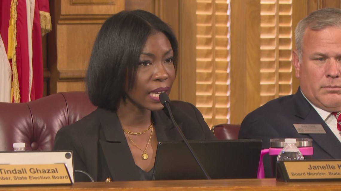 Georgia State Election Board's Janelle King voices support for hand-count rule | 11alive.com
