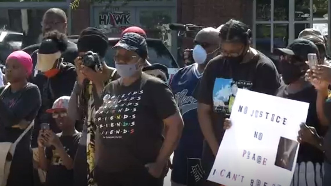 Covington protest for George Floyd | 11alive.com